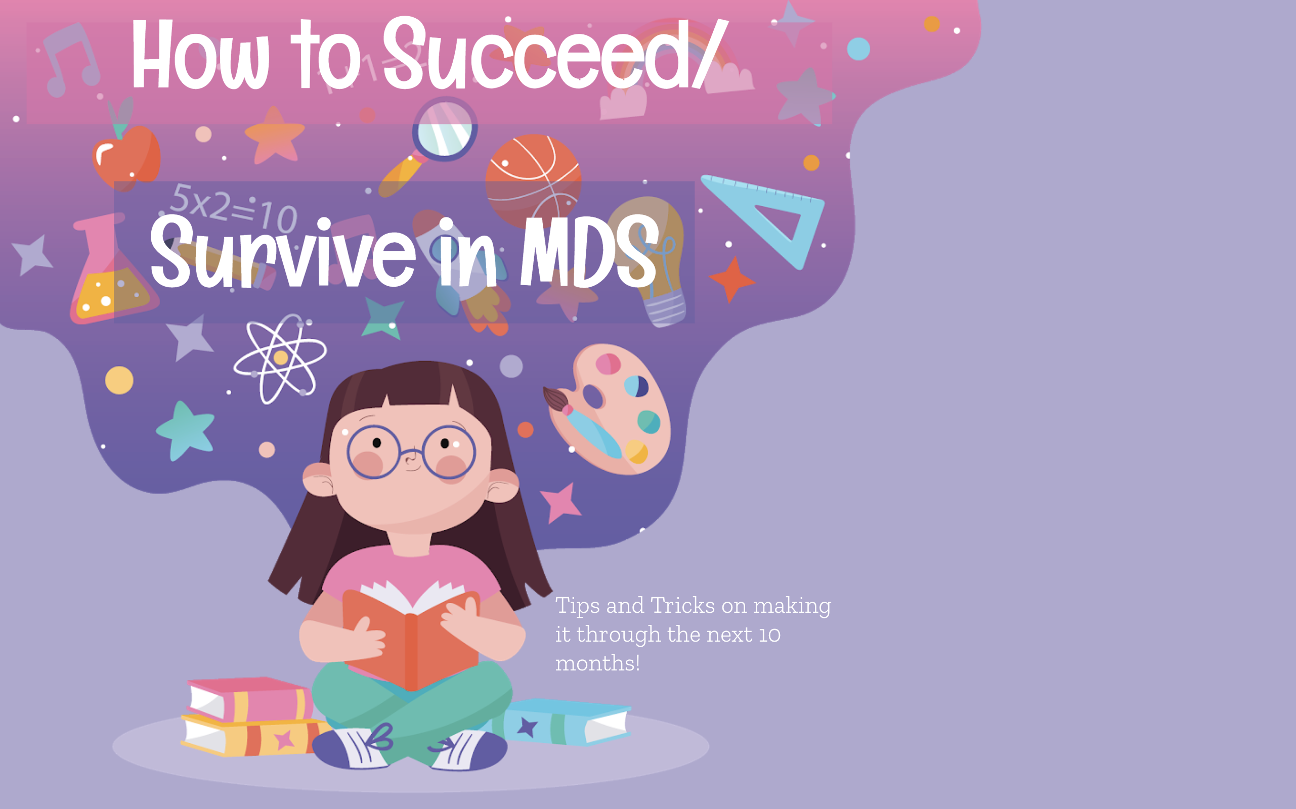 How to Succeed/Survive in MDS | Hayley Ford Boyce